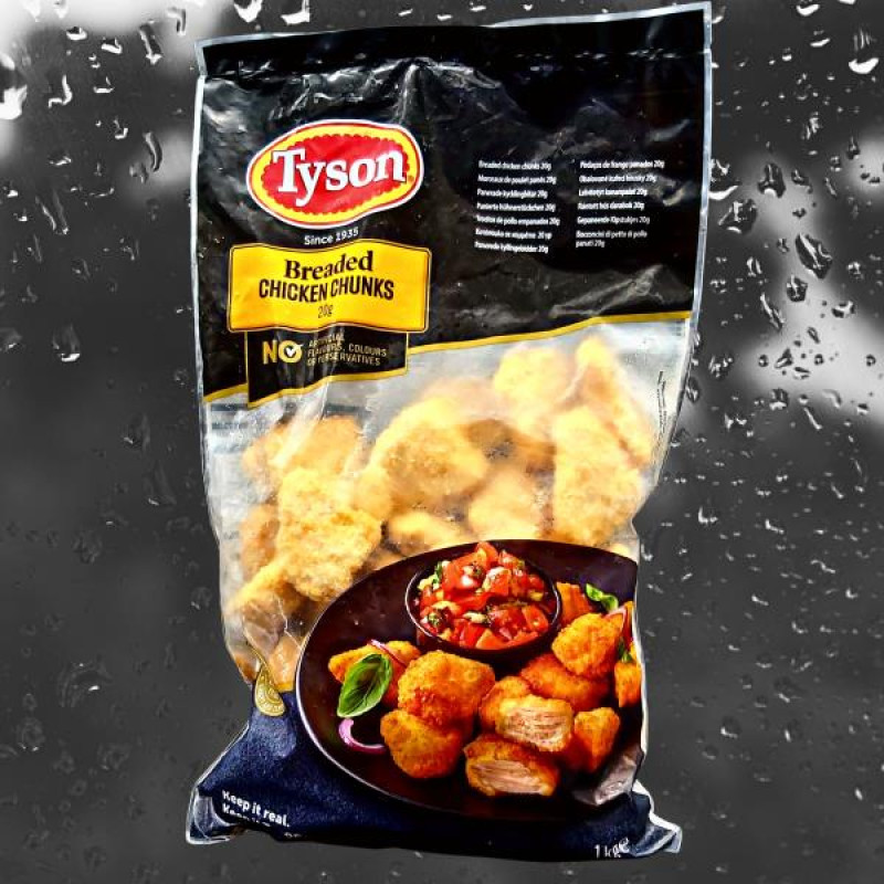 tyson battered chicken chunks